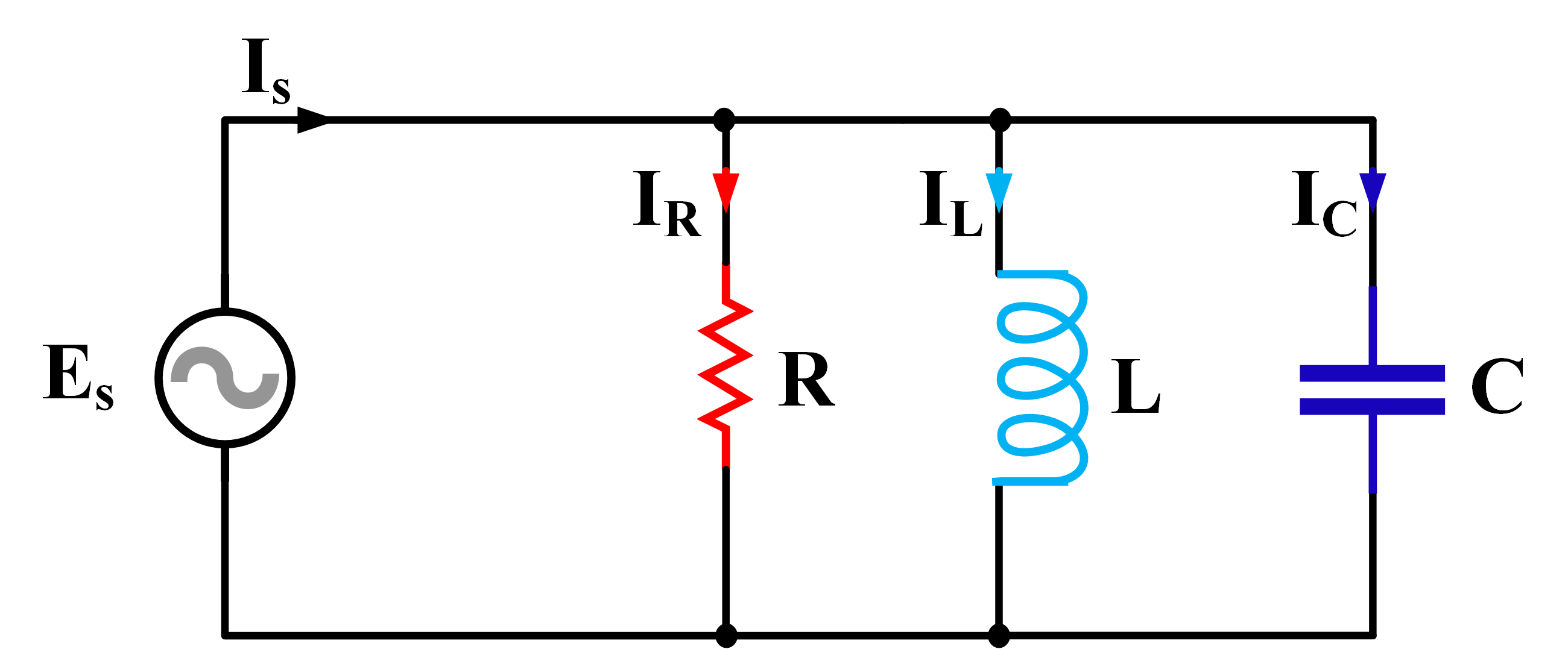 Parallel RLC Circuit Analysis Example Problems Electrical A2Z